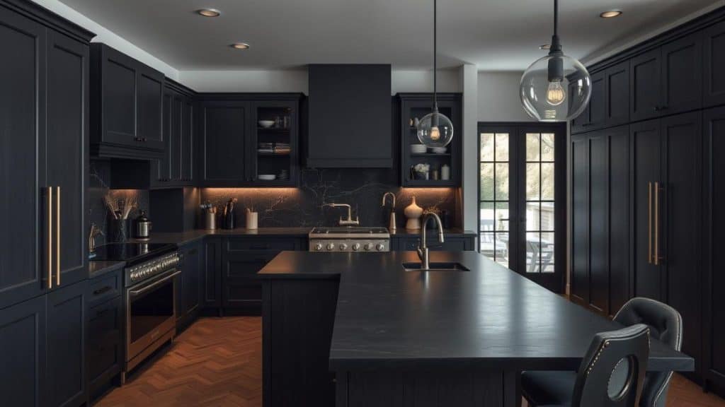 15+ Chic and Moody Dark Kitchen Ideas to Elevate Your Space
