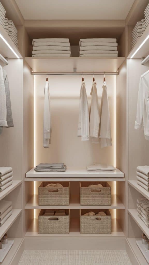 25 Creative Small Master Closet Ideas to Maximize Space