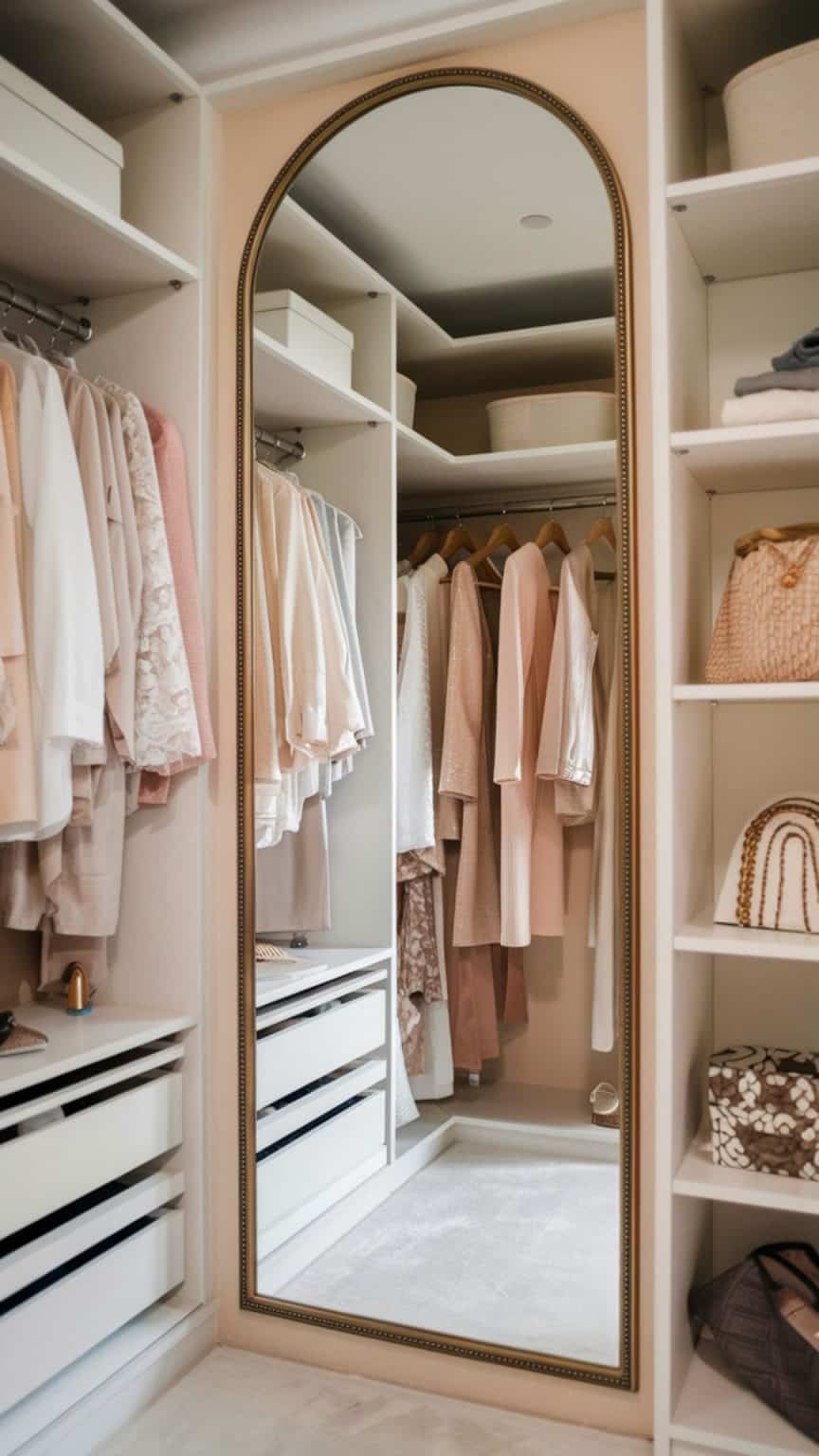 25 Creative Small Master Closet Ideas to Maximize Space