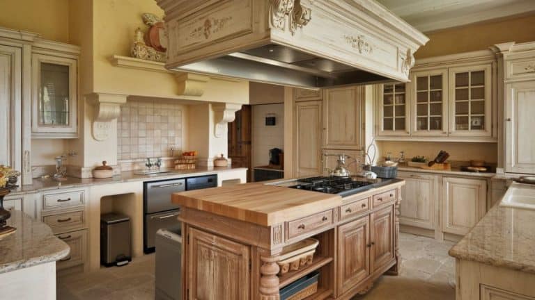 15+ Gorgeous French Style Kitchens to Inspire You