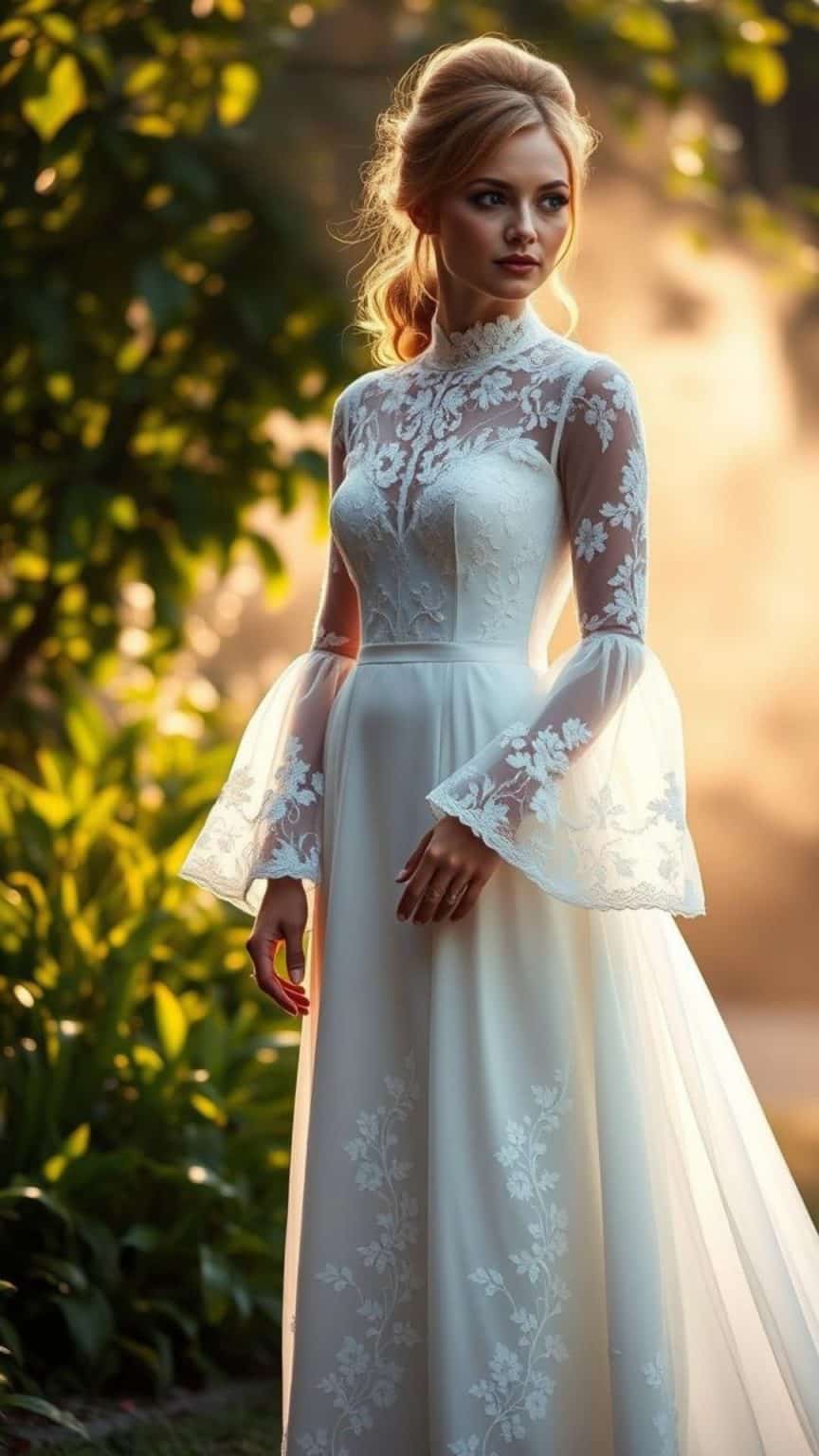 10+ Gorgeous 70s Wedding Dresses for Retro Brides