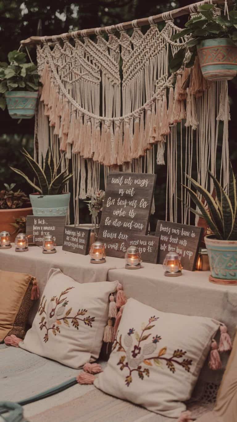 Plan the Perfect Boho Themed Party: Inspiration and Ideas