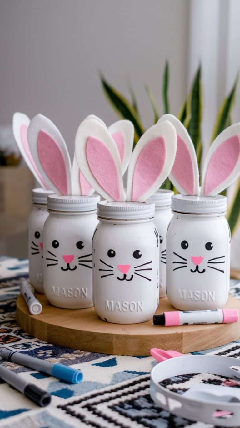 25+ Creative Easter Mason Jar Crafts You Can Make at Home