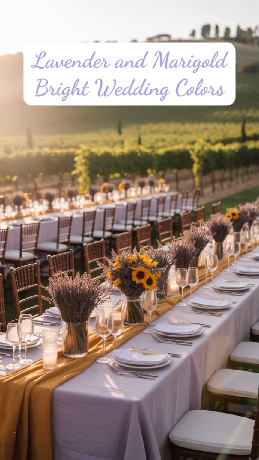 Bright Wedding Color Schemes That Will Wow Your Guests