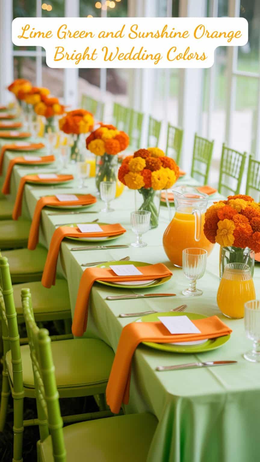 Bright Wedding Color Schemes That Will Wow Your Guests