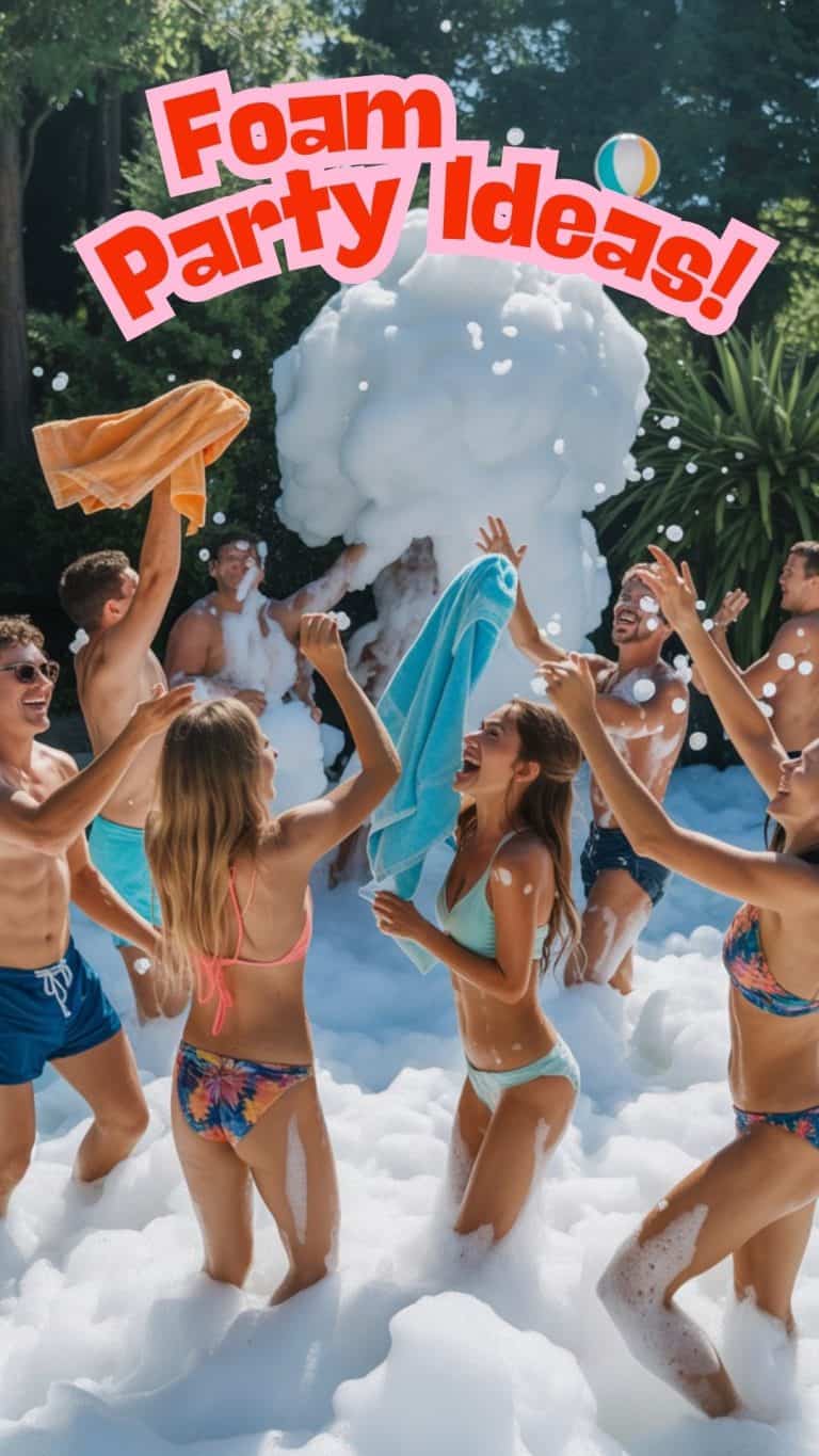Foam Party Ideas for All Ages: Cool Bubbly Summer Fun