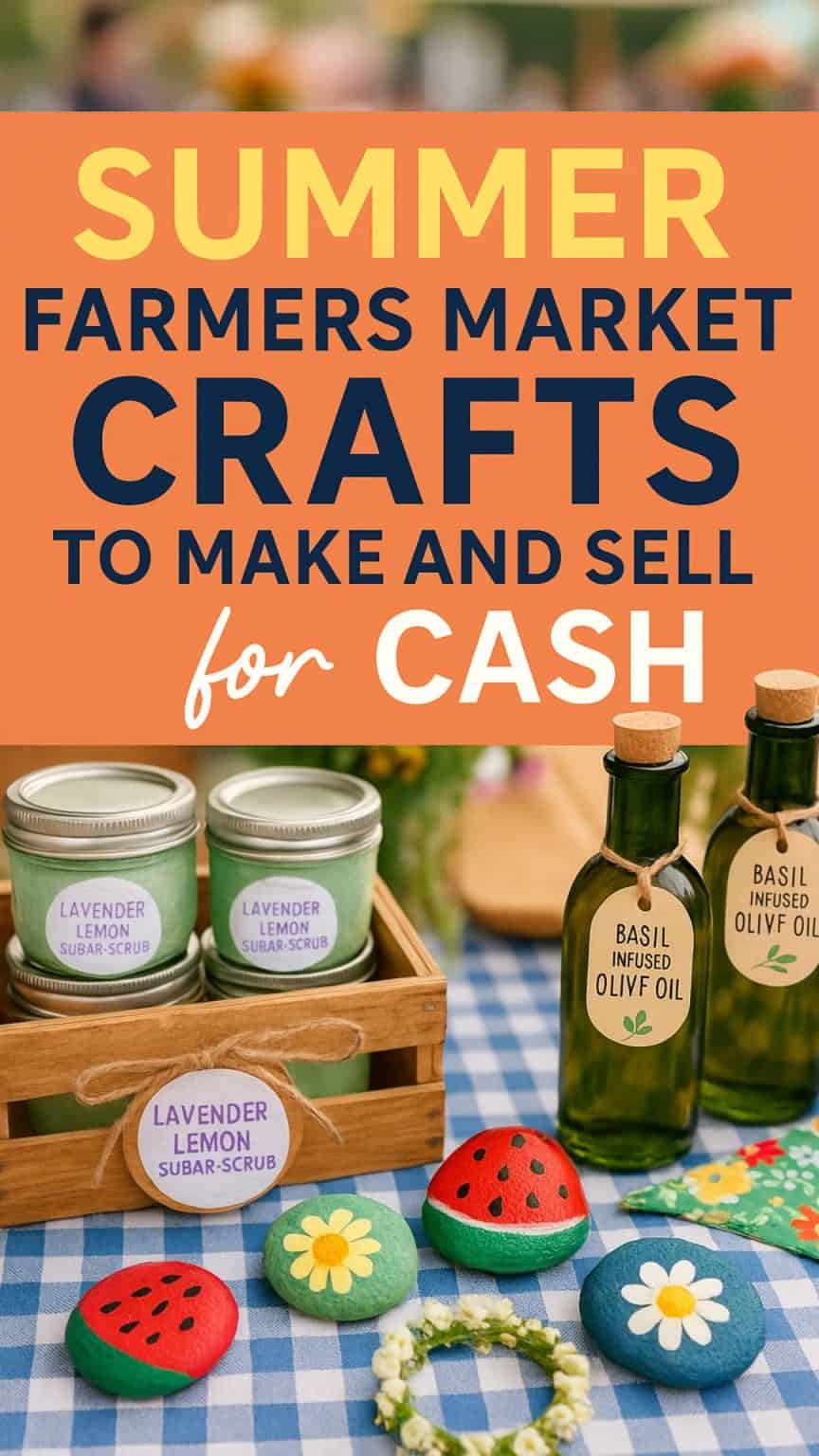 Summer Farmer Market Crafts That Are Easy to Make and Sell