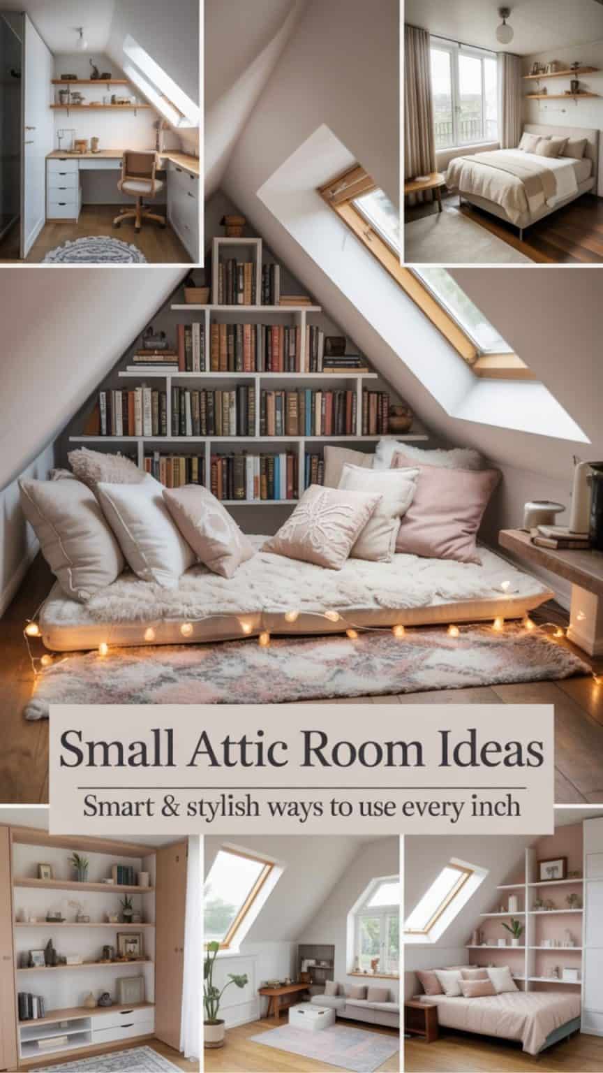 Small Attic Room Ideas: Make the Most of Every Inch