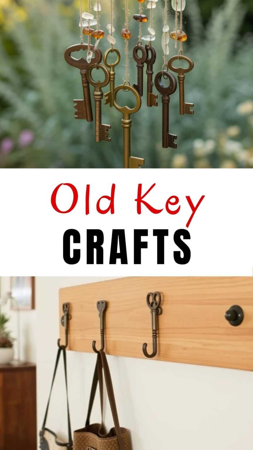 Creative DIY Old Key Crafts You Can Make to Gift or Sell